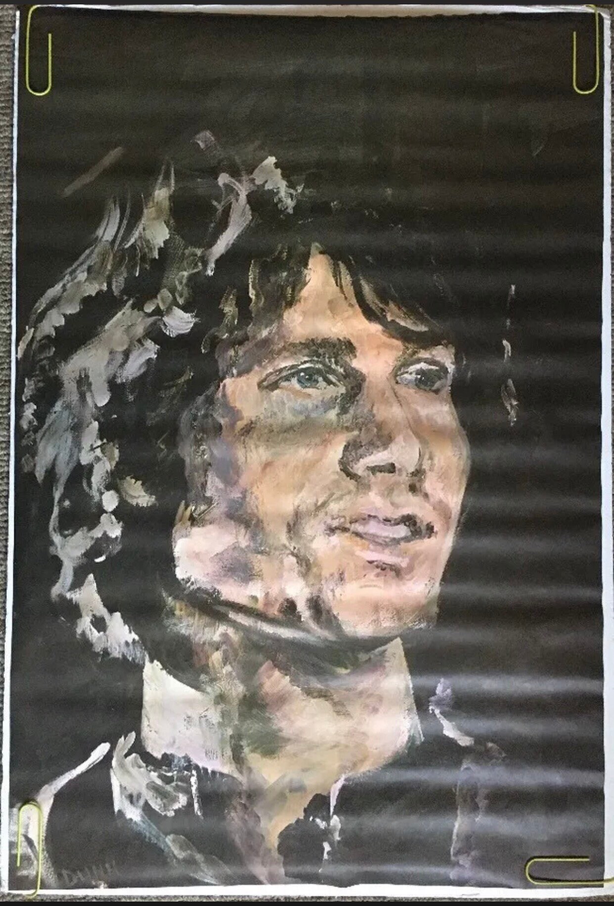Jim Morrison The Doors Original Vintage Poster Dunn Portrait Print ...