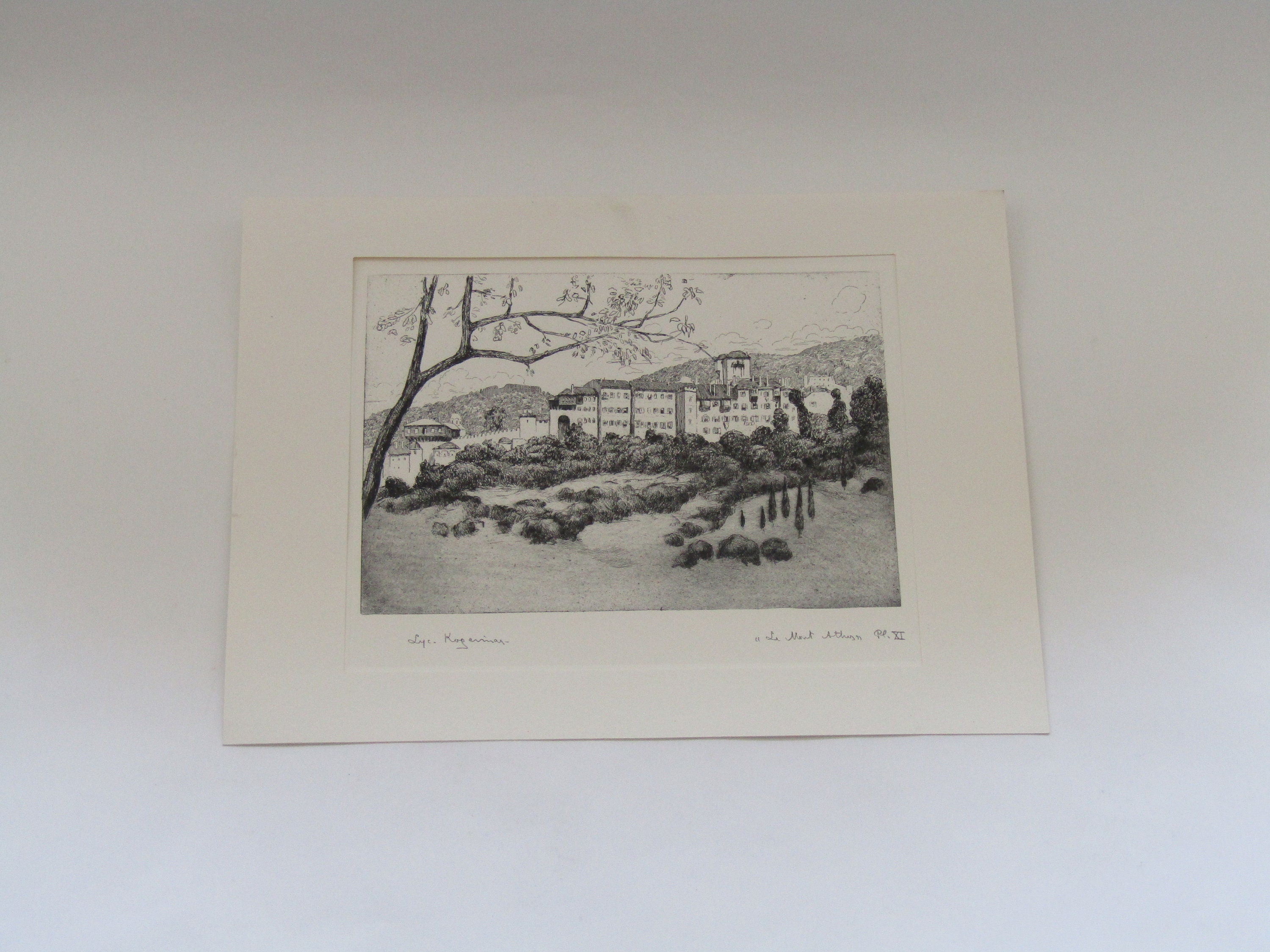 Lykourgos Kogevinas Art - Greek Lithography Art - Vintage Wall Art ...