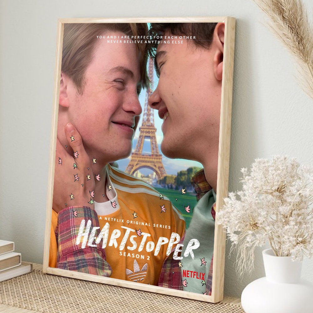 Heartstopper Poster Designed & Sold By Grayson Gray Lu Theythem