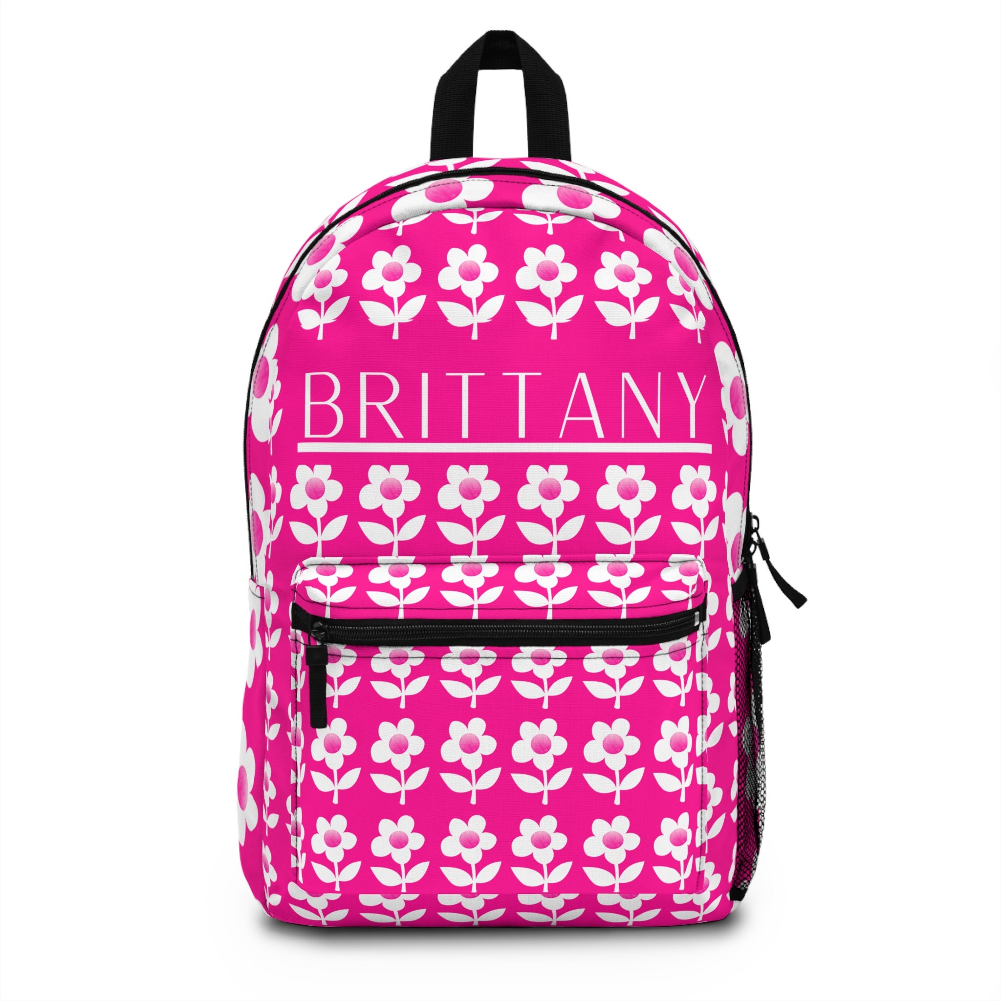 Personalized Hot Pink Barbie-Inspired Backpack