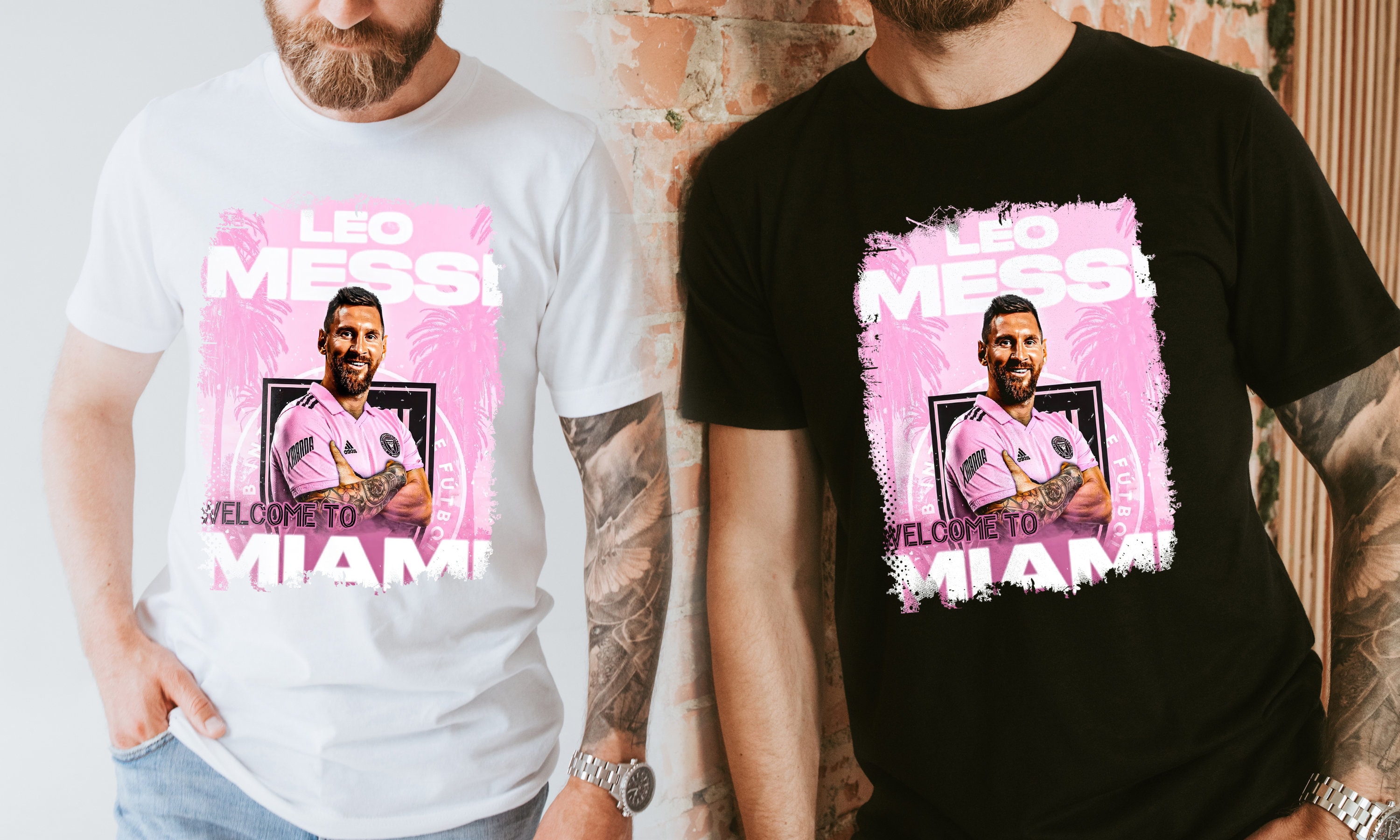 Inter Miami T-Shirt, Camiseta Inter Miami CF, Messi M10 In Miami ...