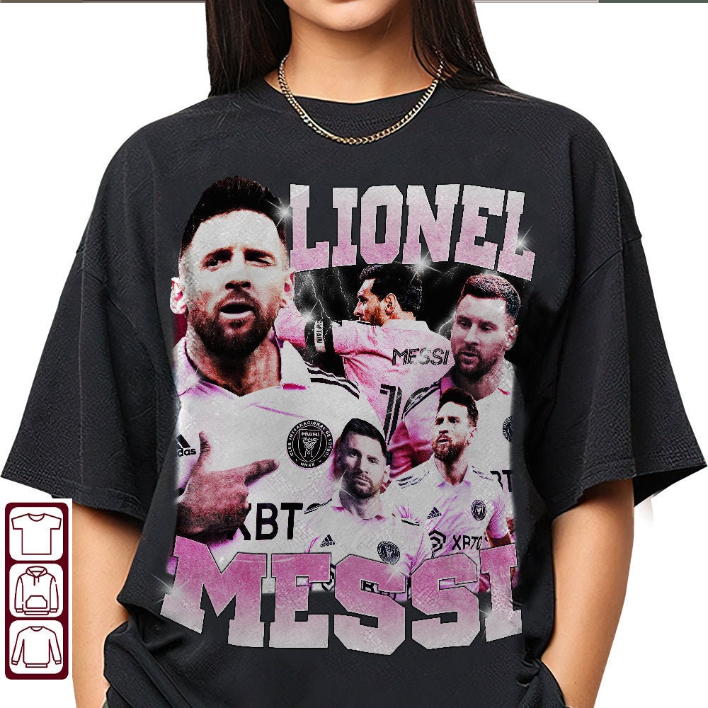 Inter Miami T-Shirt, Camiseta Inter Miami CF, Messi M10 In Miami ...