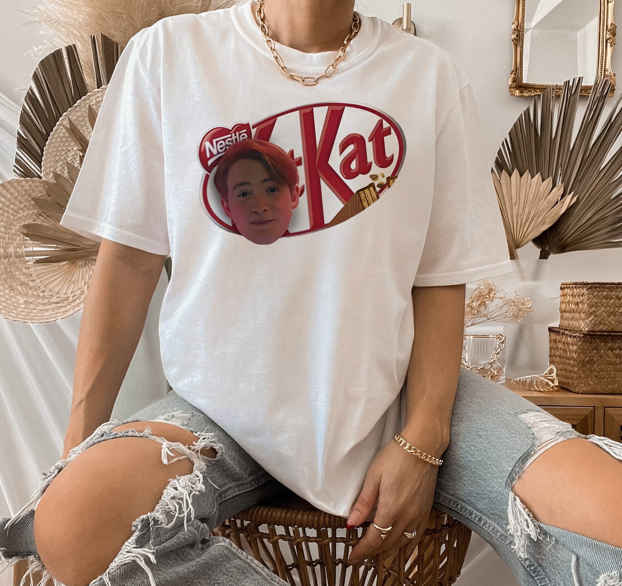 Kit Connor Kitkat Shirt, Nick Nelson Shirt Designed & Sold By Tova