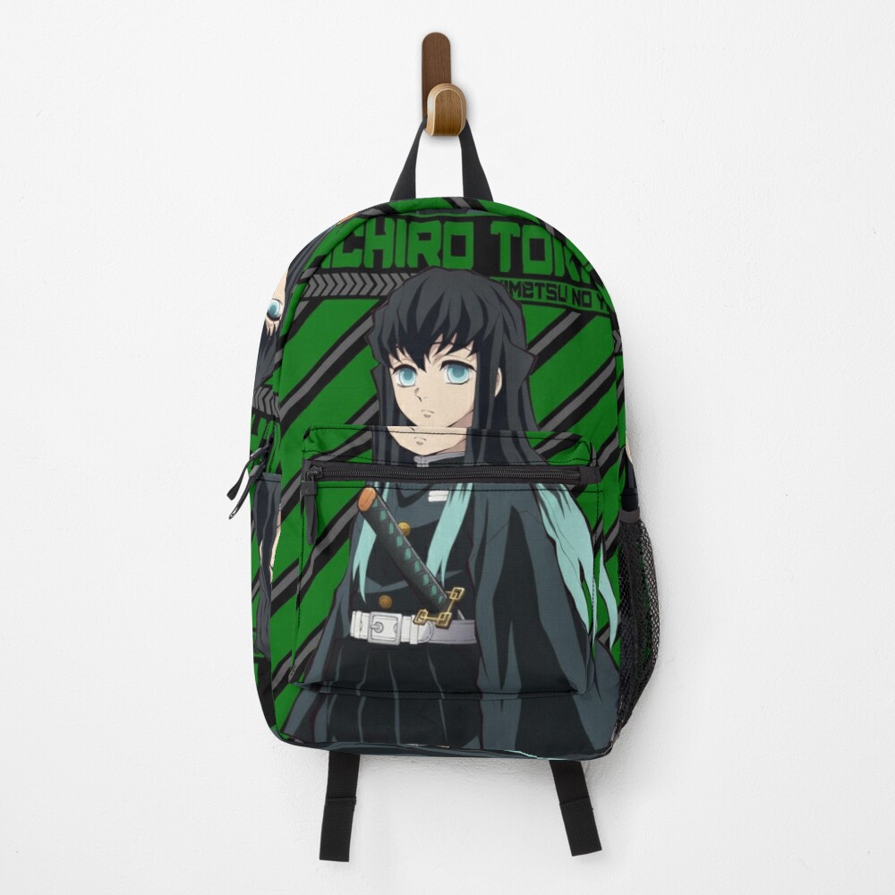 KIMETSU NO YAIBA MUICHIRO TOKITO Backpack Designed & Sold By Indra Maulana