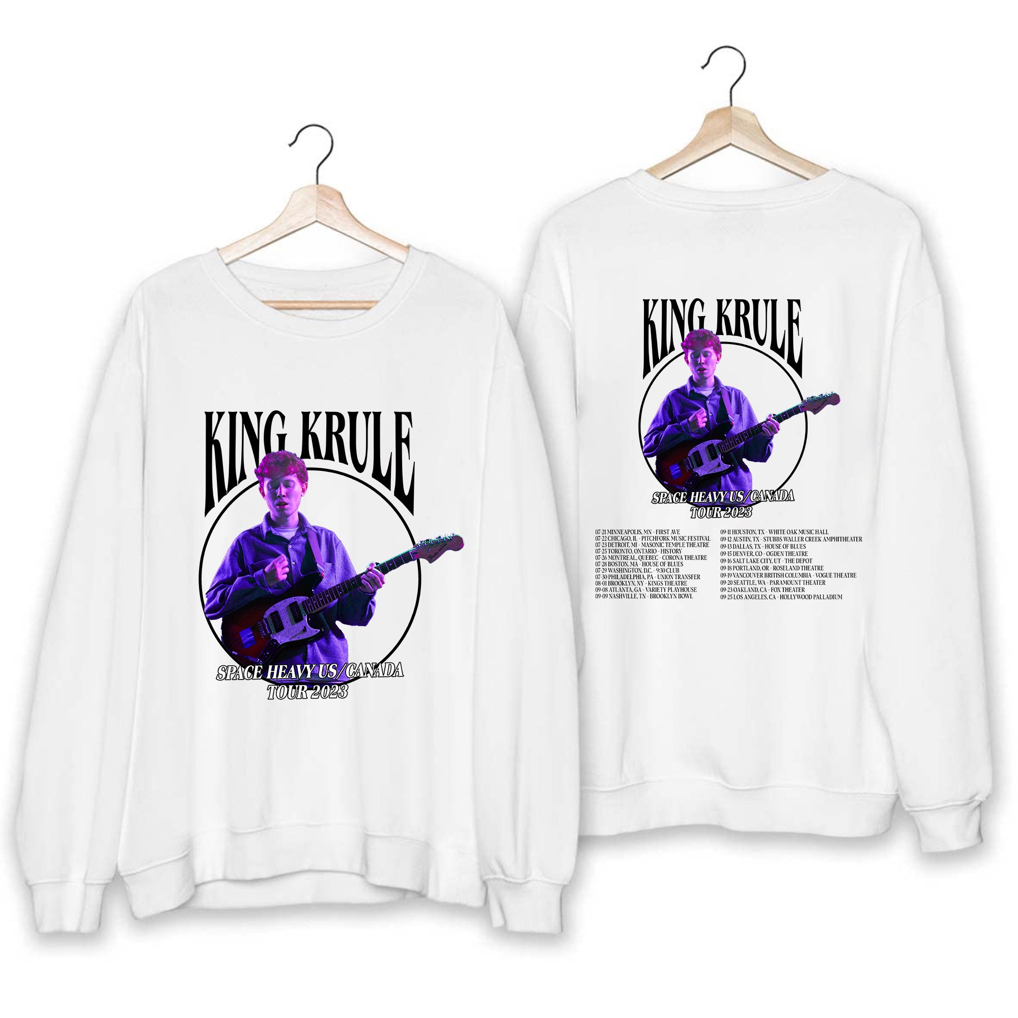 King Krule 2023 Space Heavy Tour Png, Space Heavy Tour 2023 Designed ...
