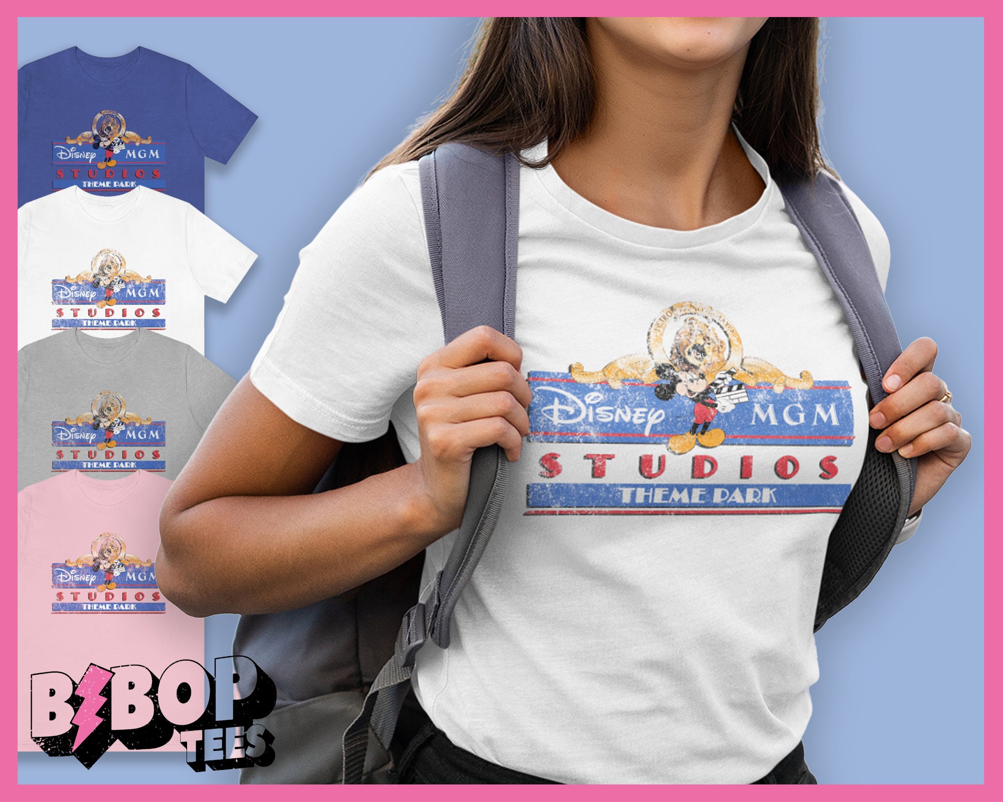 Throwback Disney MGM Shirt, Vintage Style MGM Studios Tee Designed ...