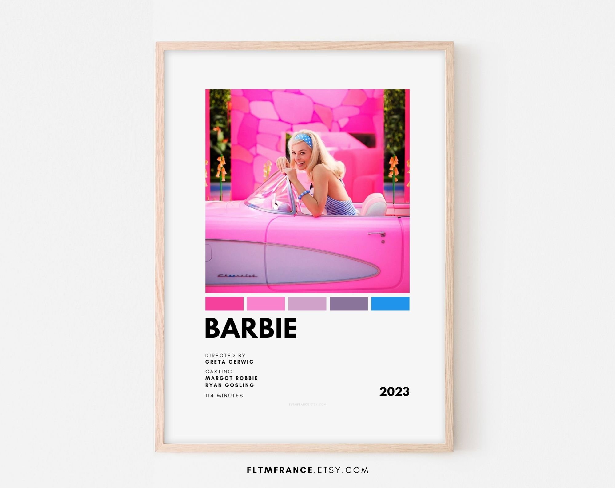Barbie Poster, Barbie Movie Poster, Barbie Wall Decor, Movie Poster ...