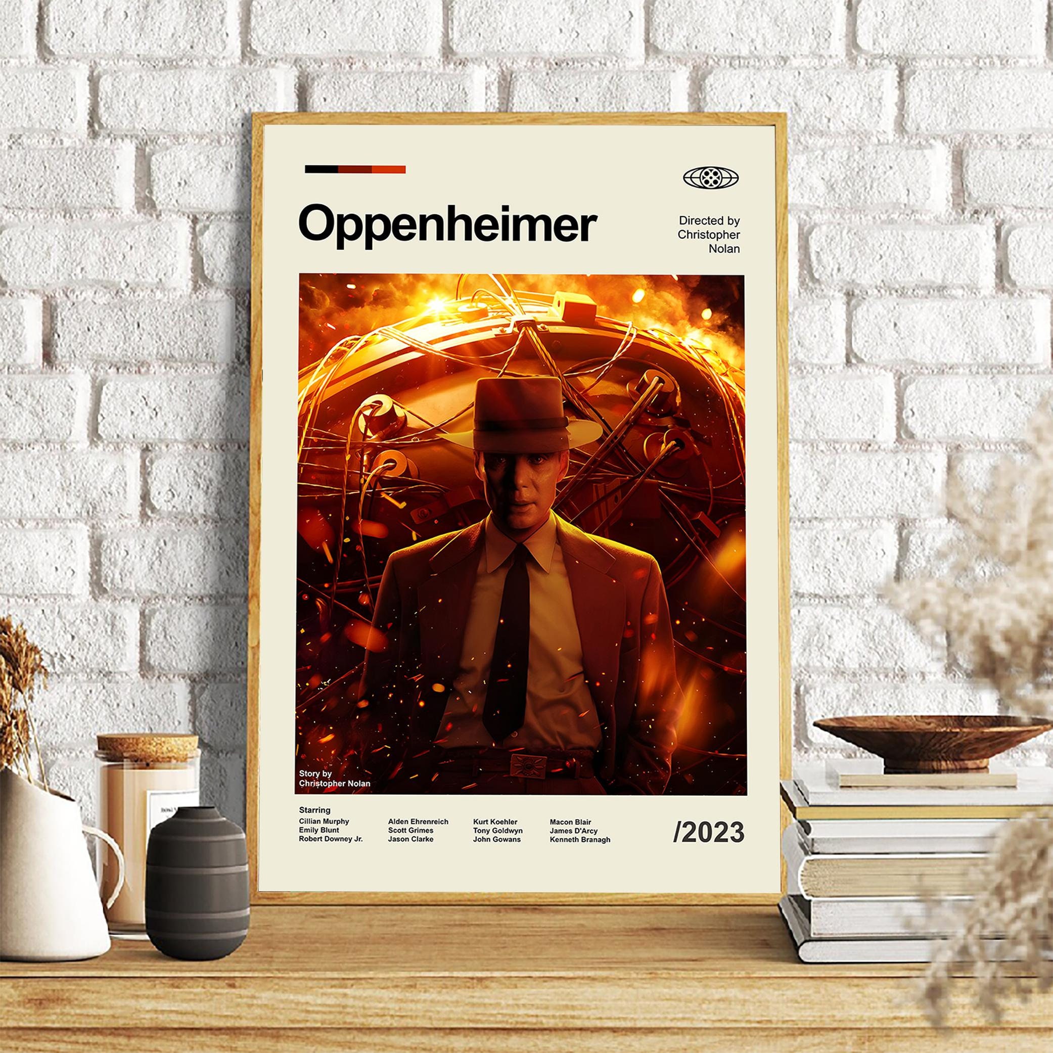 Oppenheimer Posters, Retro Movie Poster Doers Designによるデザイン・販売する。