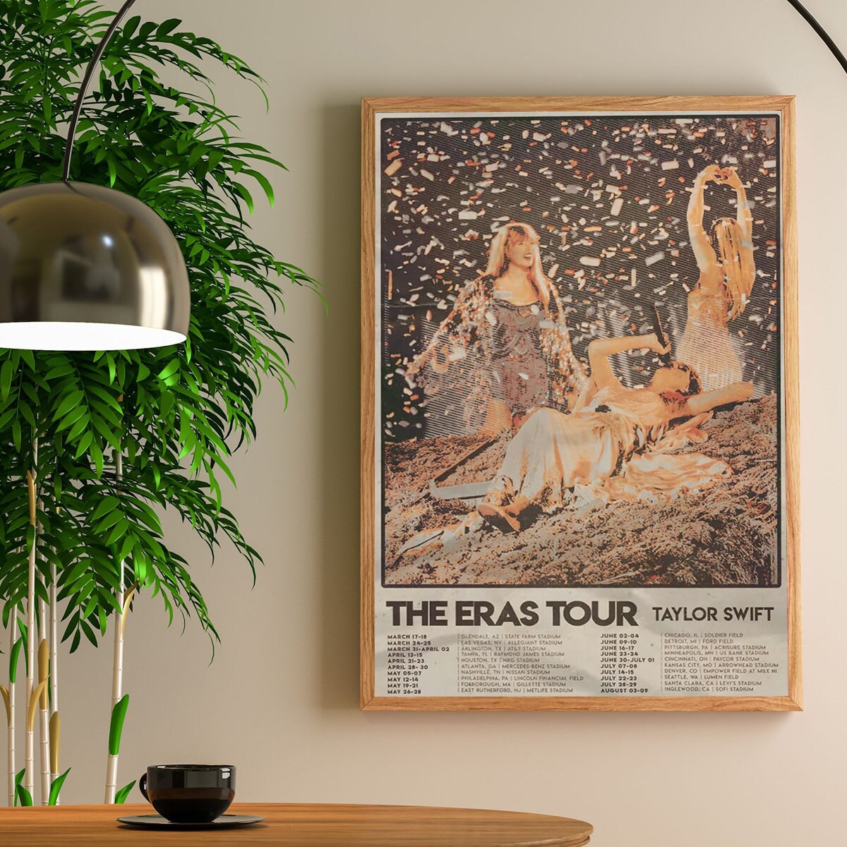 Taylor The Eras Tour Designed Poster
