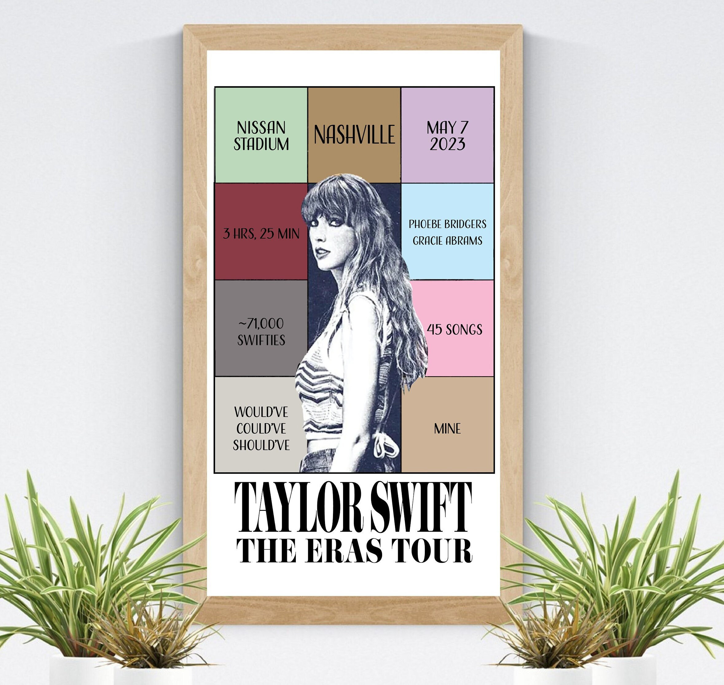 Taylor Eras Tour Poster