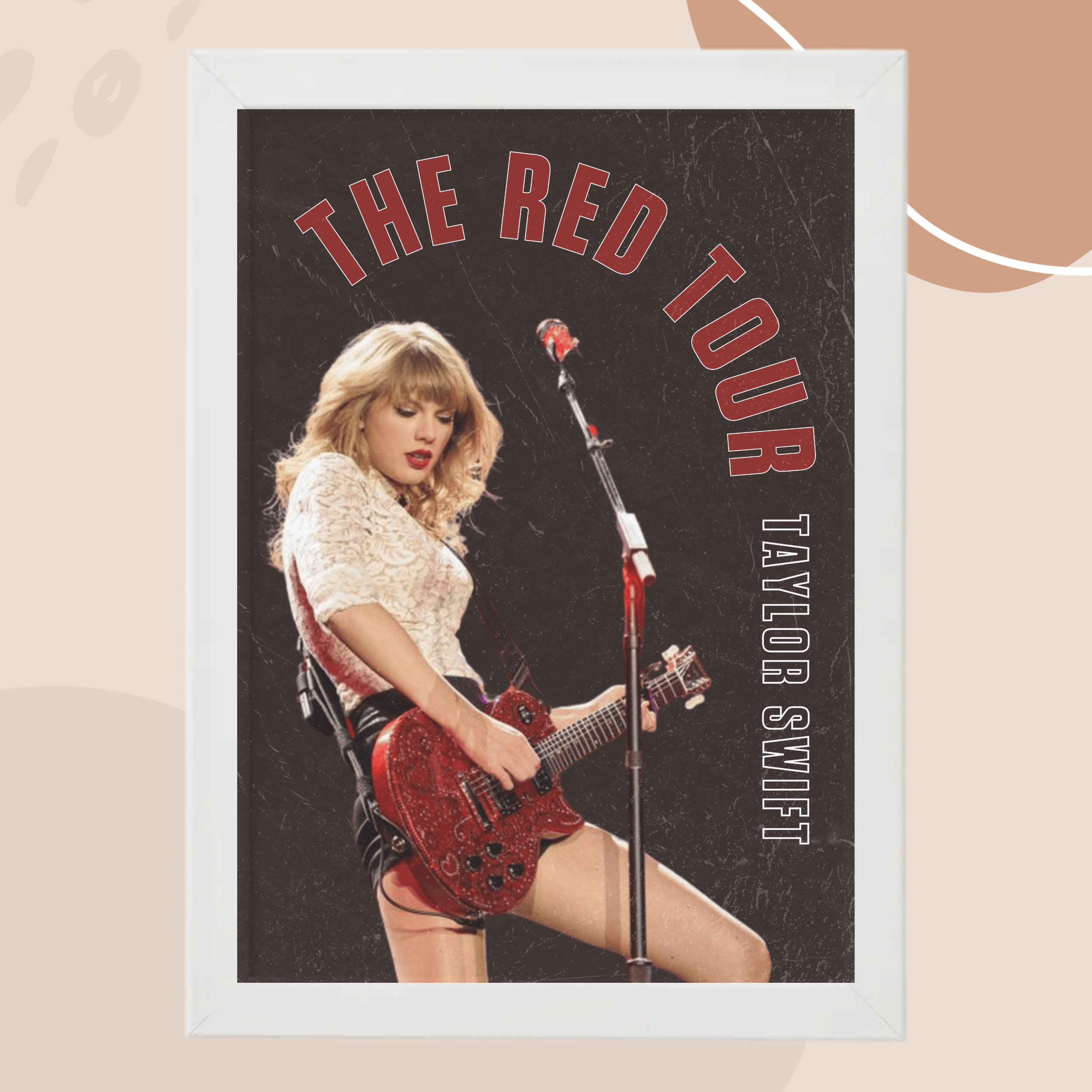 Poster Red Taylors Version Tour