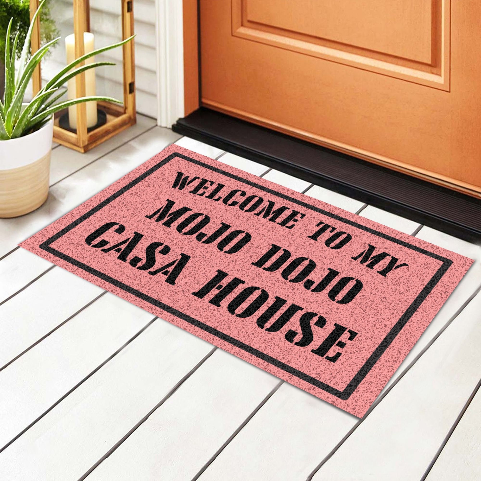 Mojo Dojo Casa House Doormat, Barbie Doormat, Welcome Mat, Barbie Decor ...