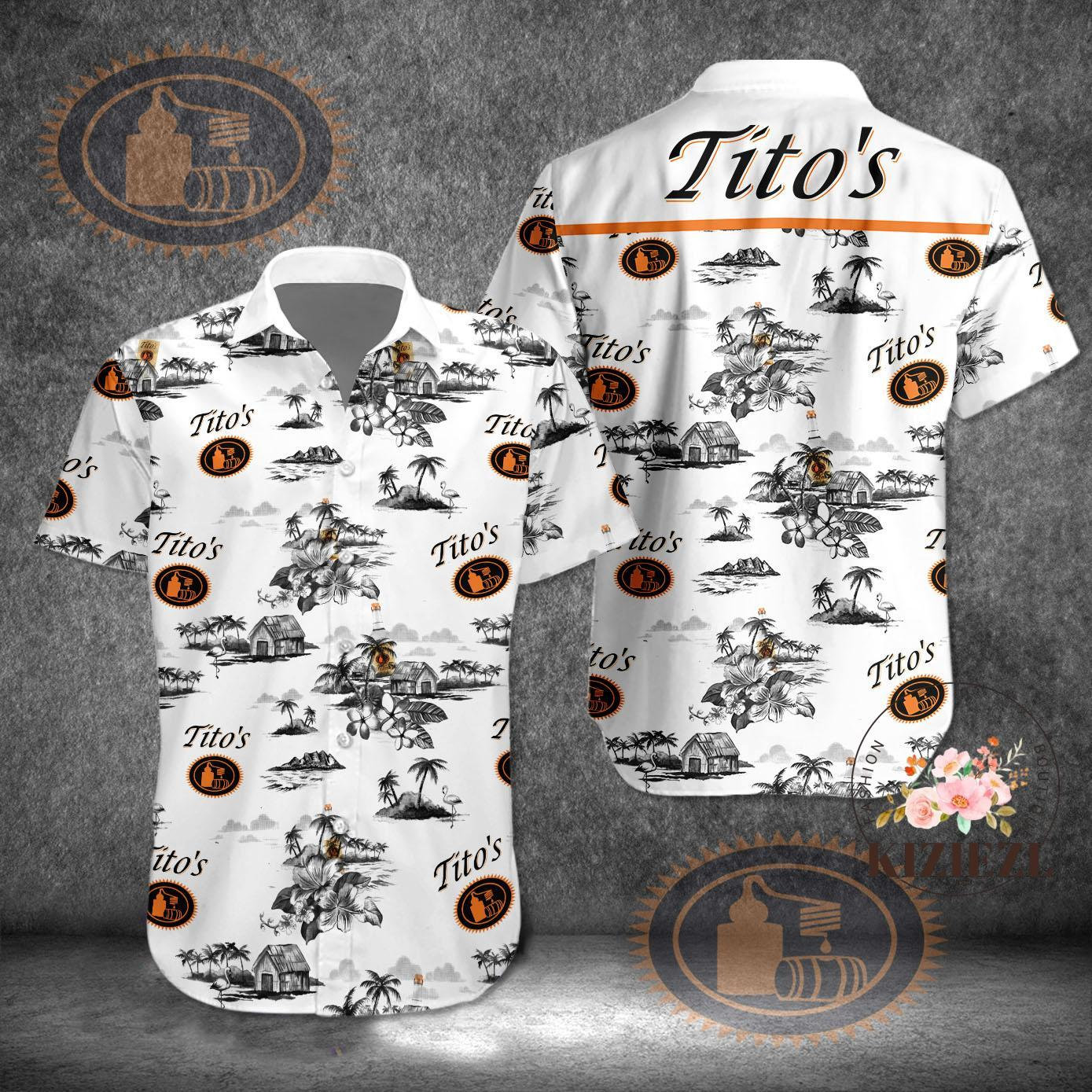 Titos Hawaiian Shirt, Tito Vodka Shirts, Tito Vodka Hawaiian Shirts