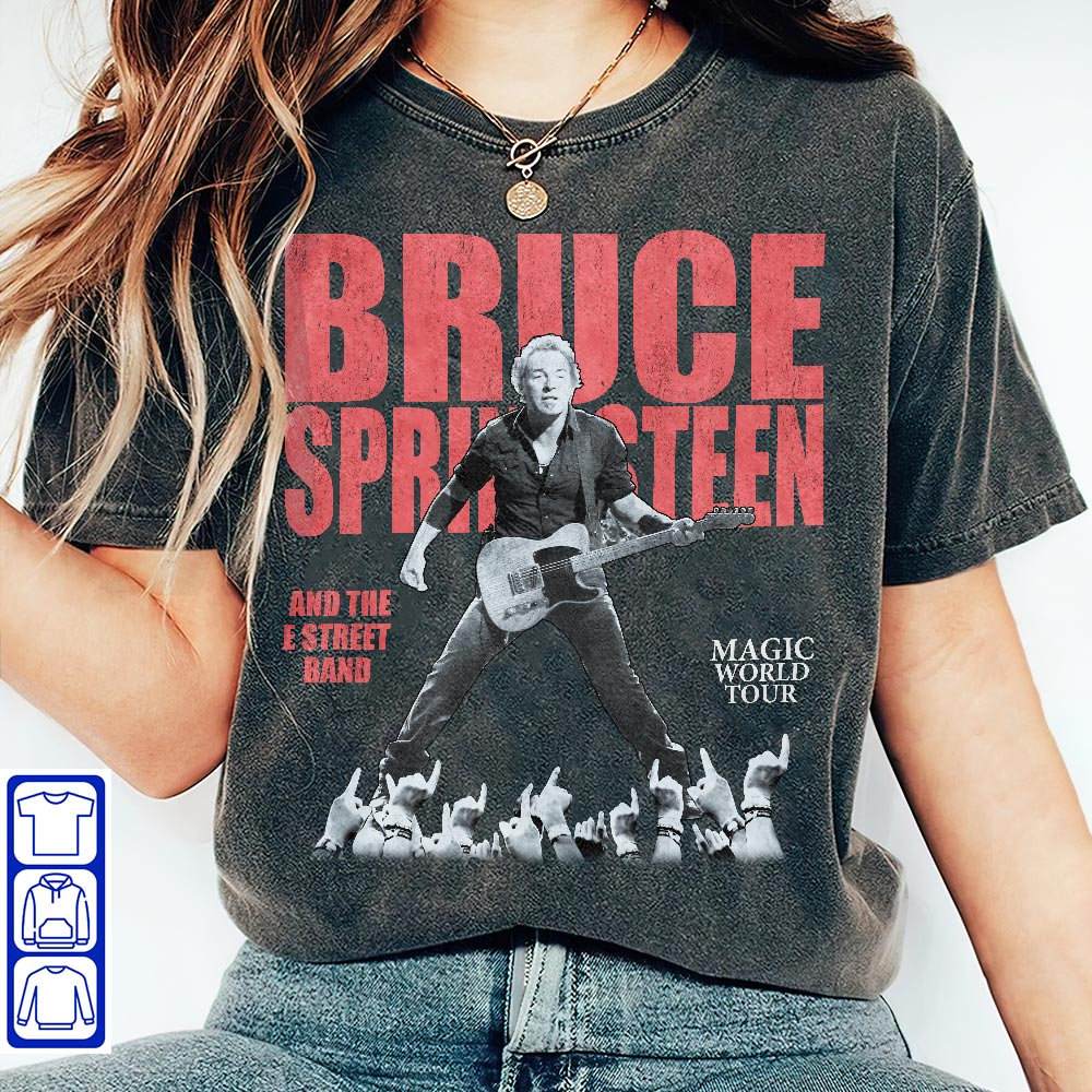 Bruce-Springsteen And E Street 2023 Tour Tee, Bruce Springsteen Shirt ...