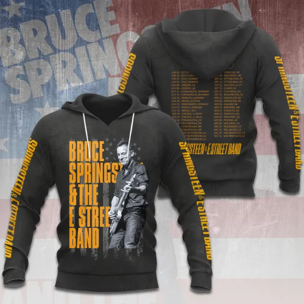 Bruce Springsteen Und E Street Band Konzert 2023 Fan Merch 3D Hoodie ...