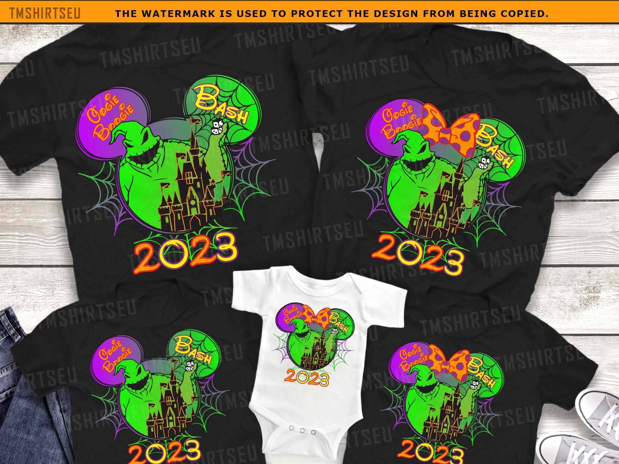 Oogie Boogie Disney Halloween Shirts, Not So Scary Disney Halloween ...