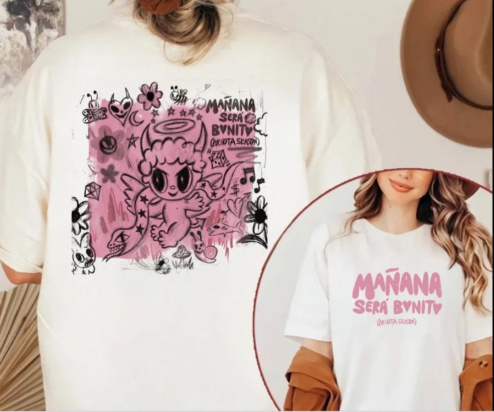 Karol G 2side Maana Sera Bonito Tour Shirt, Karol G Kute Shirt, La ...