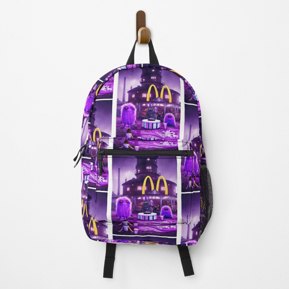 Happy Birthday Grimace Horror Backpack