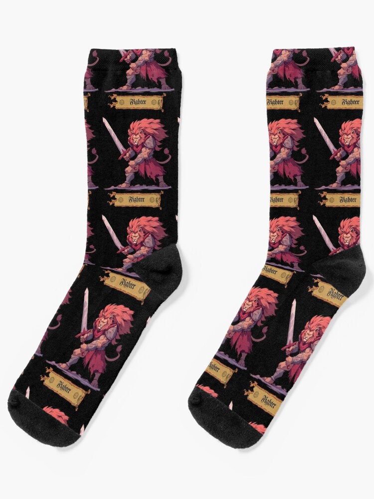 Lion Fighter: Bravery In Battle - RPG Character | Socks