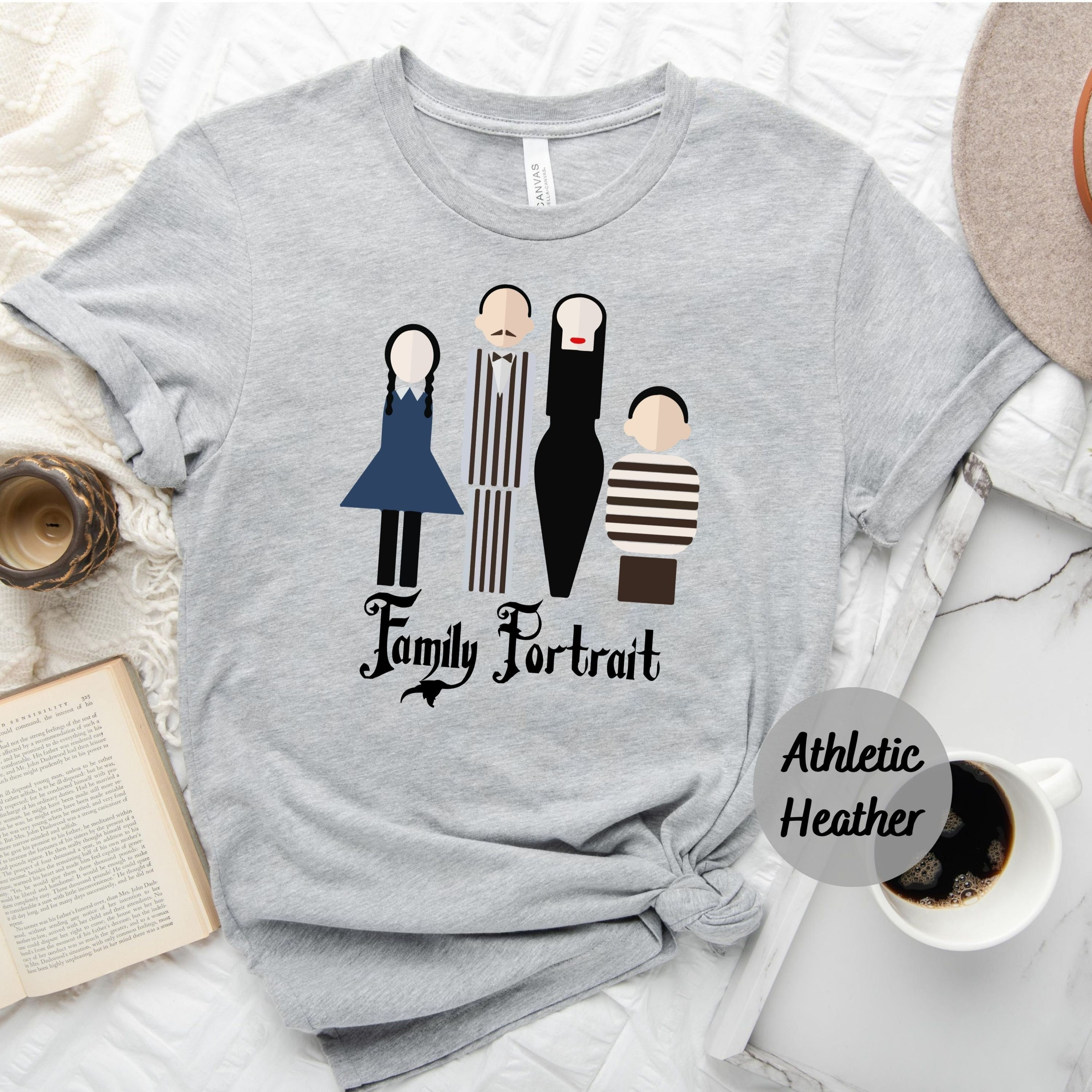 Wednesday Addams T-Shirt, Camiseta Miércoles Addams, Wednesday Dance ...