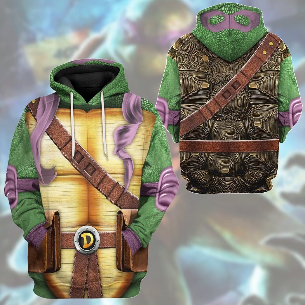 Ninja Turtle Suit, Donatello TMNT Don Donnie Cosplay, Sewer Samurai ...