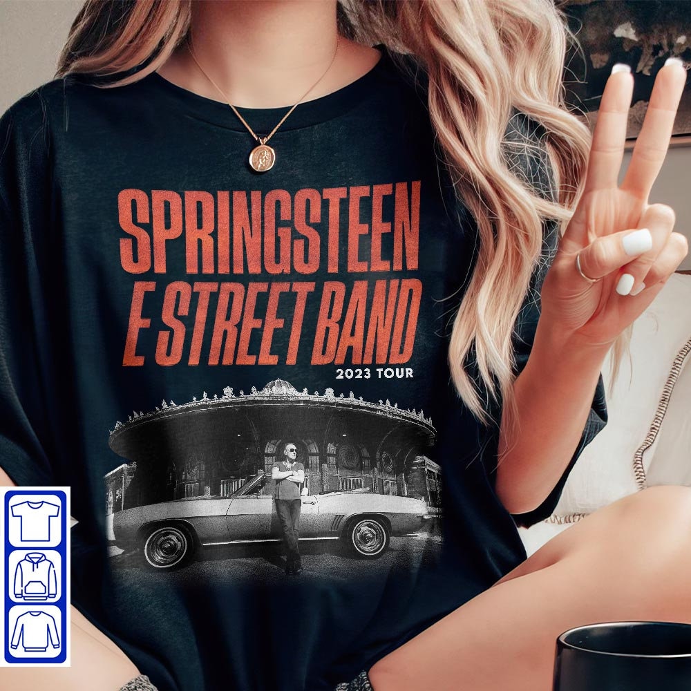 Bruce Springsteen And The E Street Band Tour 2023 T-Shirt Designed ...