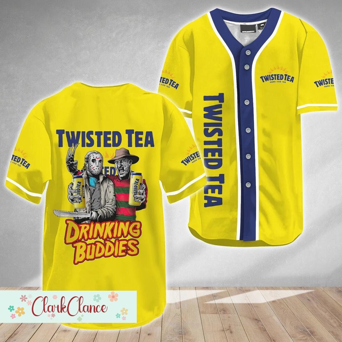 Twisted Tea Jersey, Twisted Tea Jersey Shirt, Twisted Tea Baseball Jersey