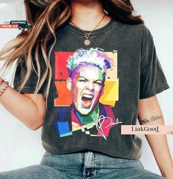 Pink Festival Tour T-Shirt, Pink Music Shirt, Music Tour 2023 Shirt