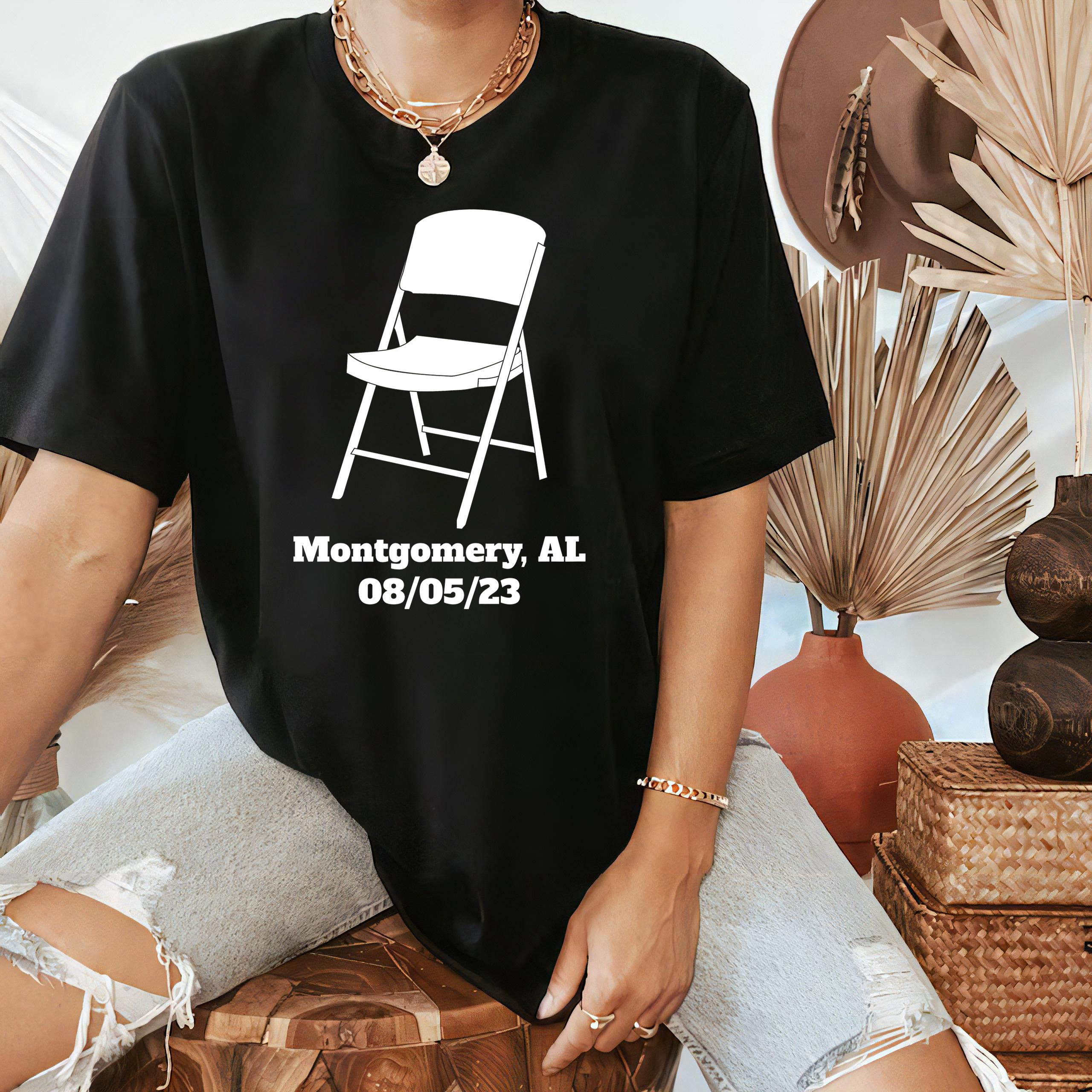 Folding Chair Shirt Albm Montgomery Brawl Fight Meme, A Mass Brawl ...