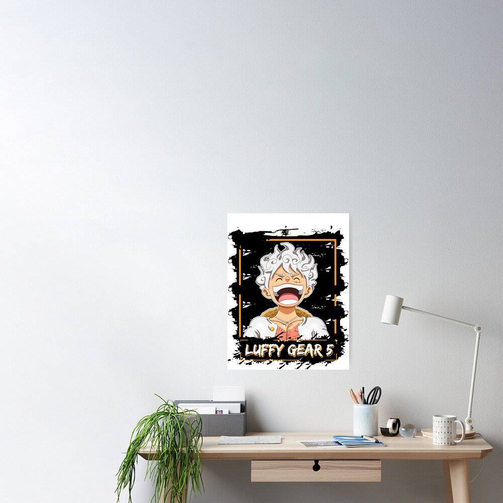 Gear 5 Luffy Poster, Luffy Gear 5 One Piece, One Piece Poster Home ...