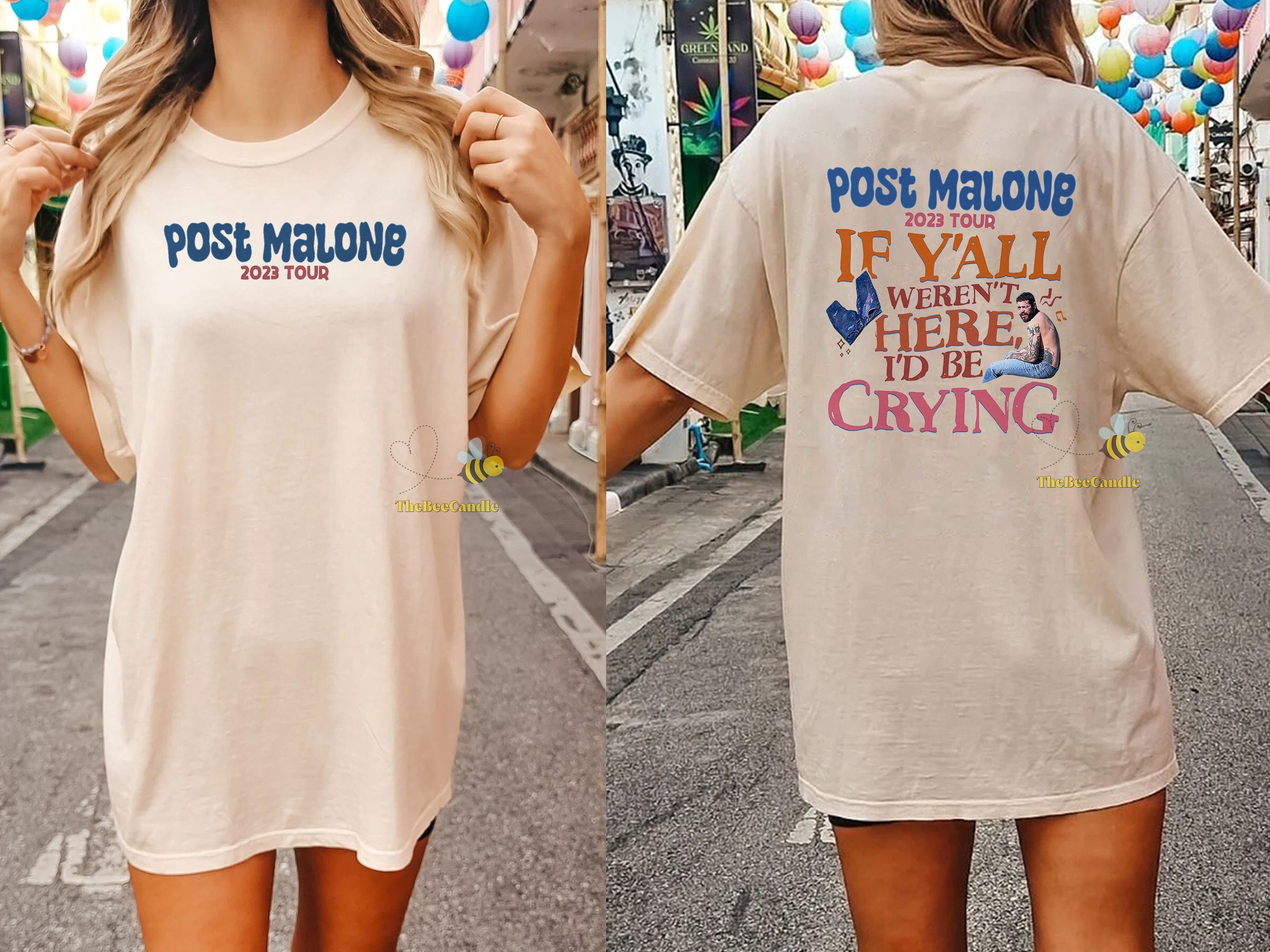 Posty Twelve Carat Tour 2023 Shirt, Post Malone Gifts For Fan