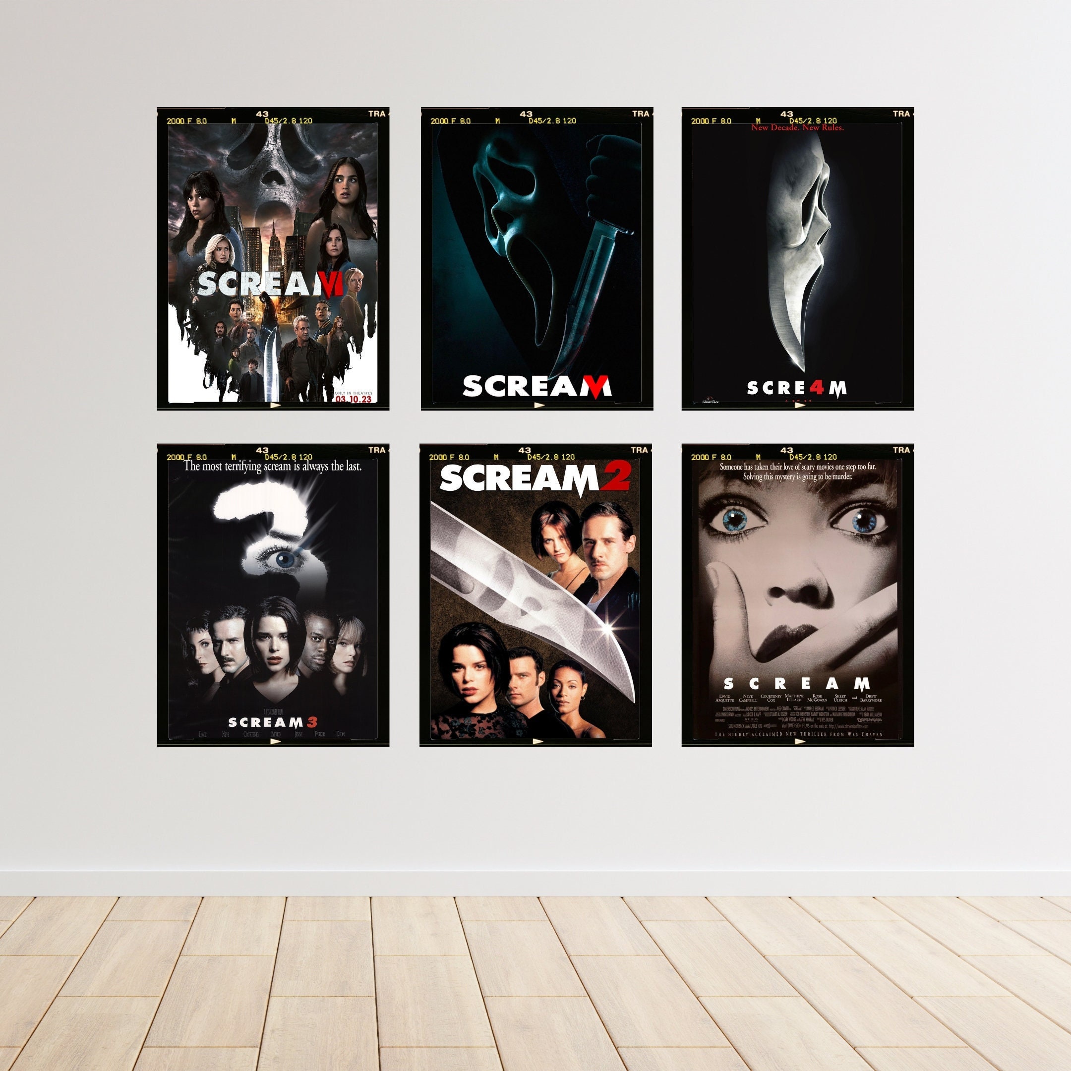 Scream Movie Poster Official Scream Movie Poster High Resolution ...