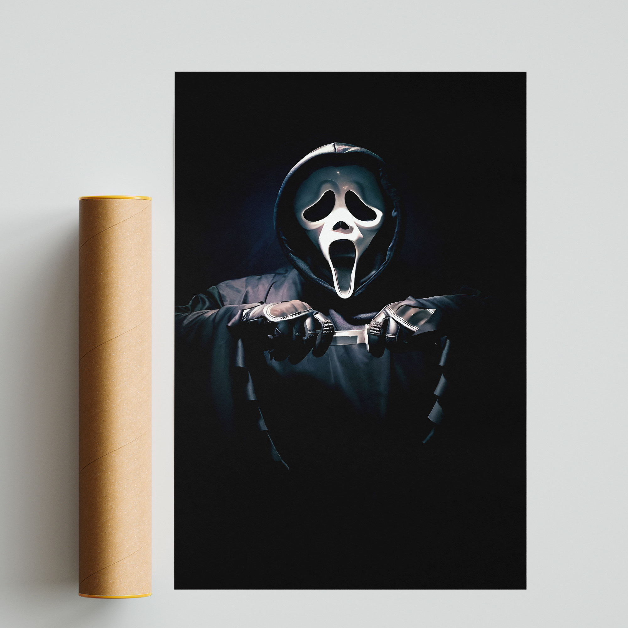 Scream Movie Bathroom Art - Ghostface - Halloween, Horror Movie ...