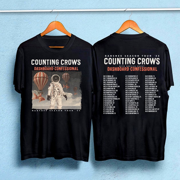 Counting Crows Banshee Season Tour 2023 Shirt, Counting Crows 2023 ...