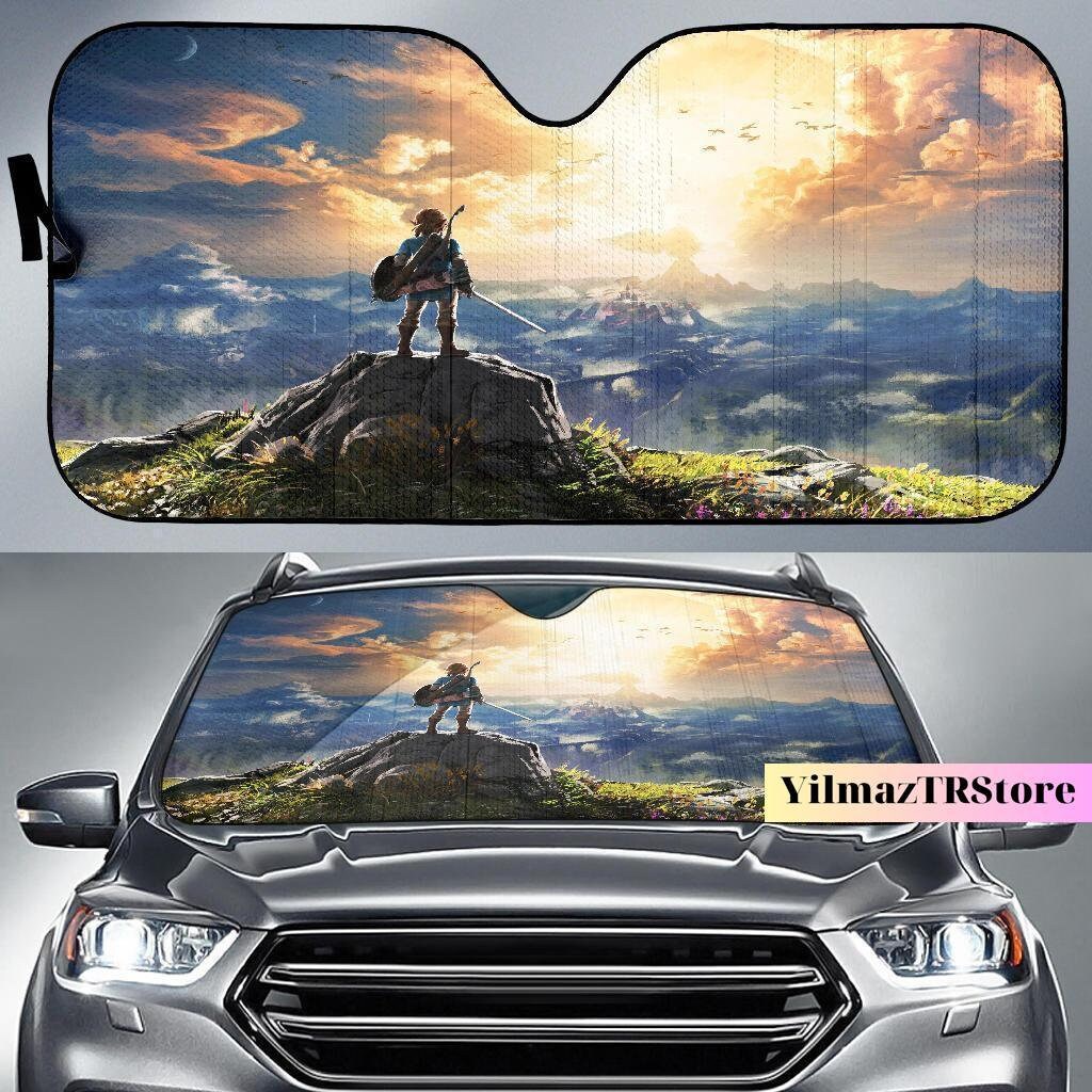 Legend Of Zelda Car Sun Shade, Zelda Car Sunshade Designed & Sold By ...