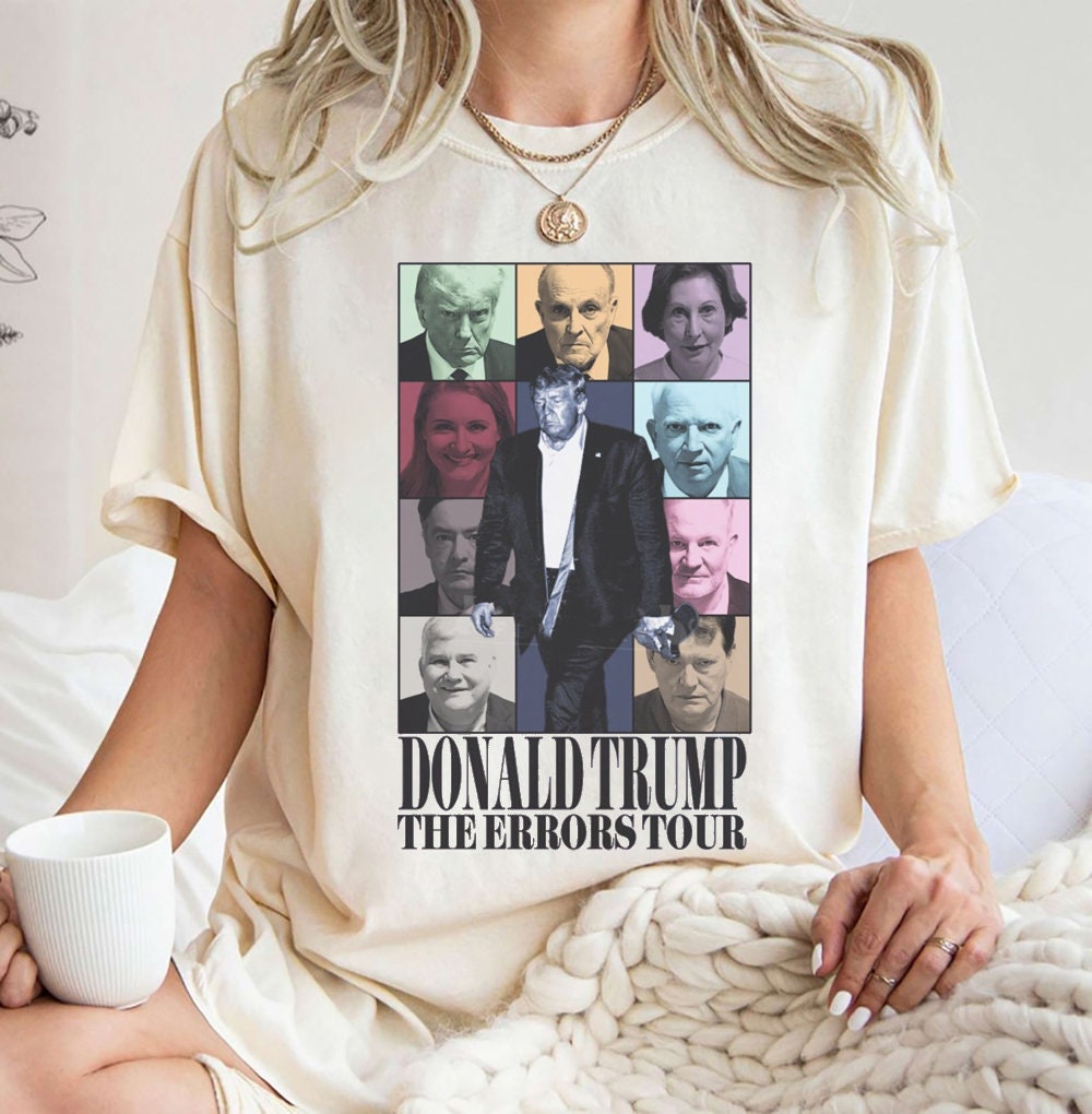 Donald Trump Eras Tour T-Shirt, Trump Mugshot Shirt, Funny Eras Tour ...