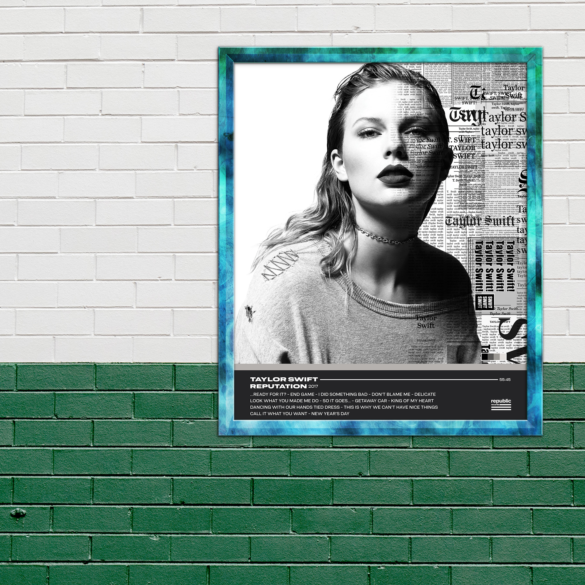 Taylor Reputation Album Poster