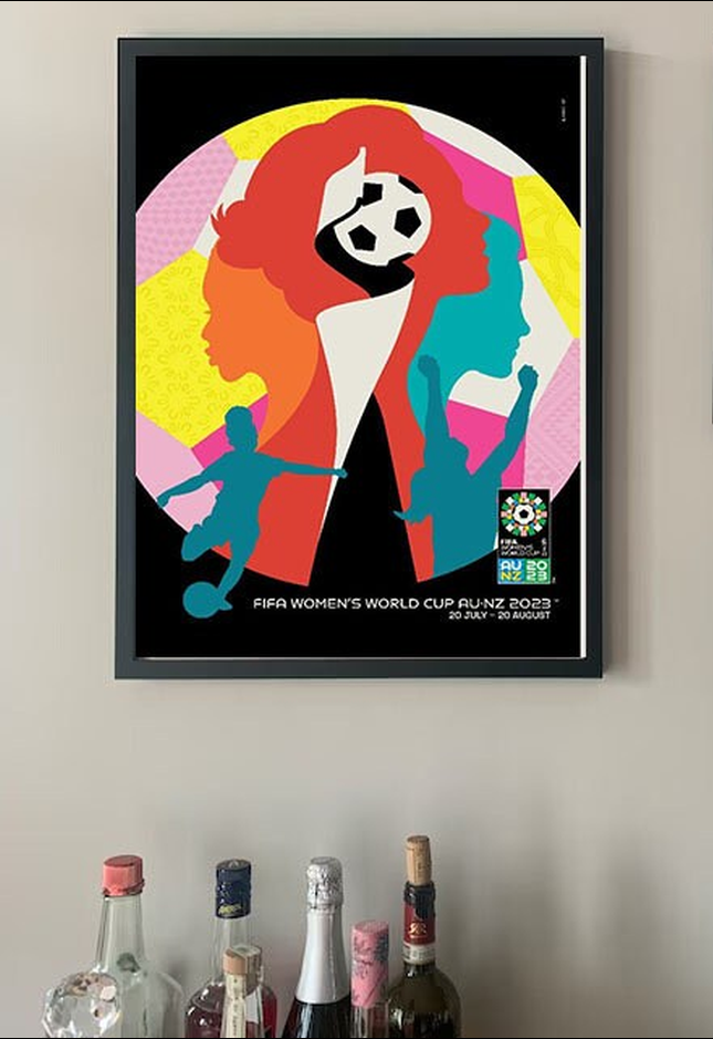 Women's World Cup 2023 Poster