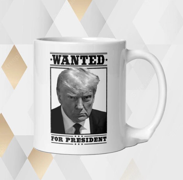 Trump Mugshot Coffee Mug, Donald Trump Mugshot Coffee Mug