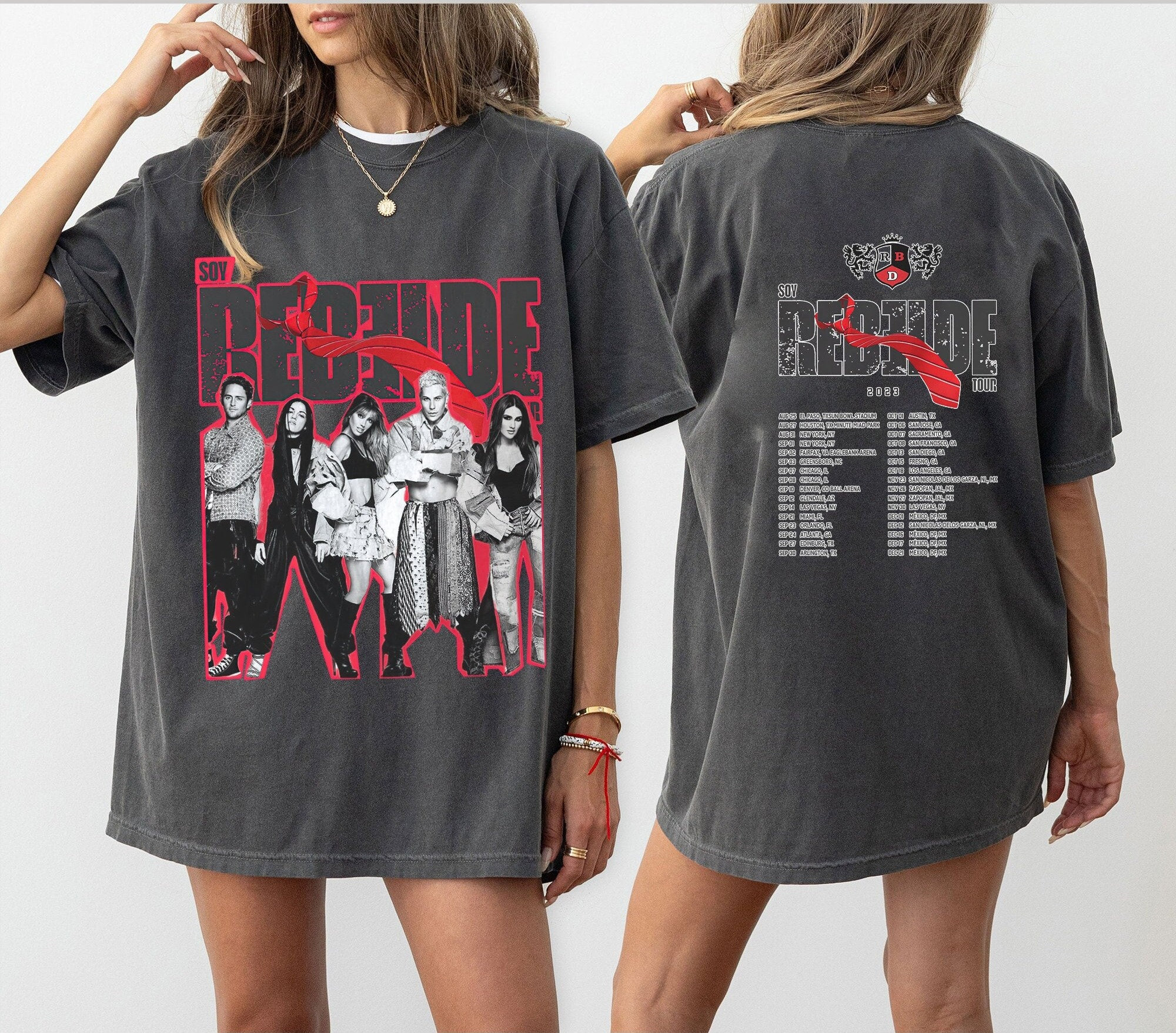 RBD Touring 2 Sides Shirt, Rbd Fans