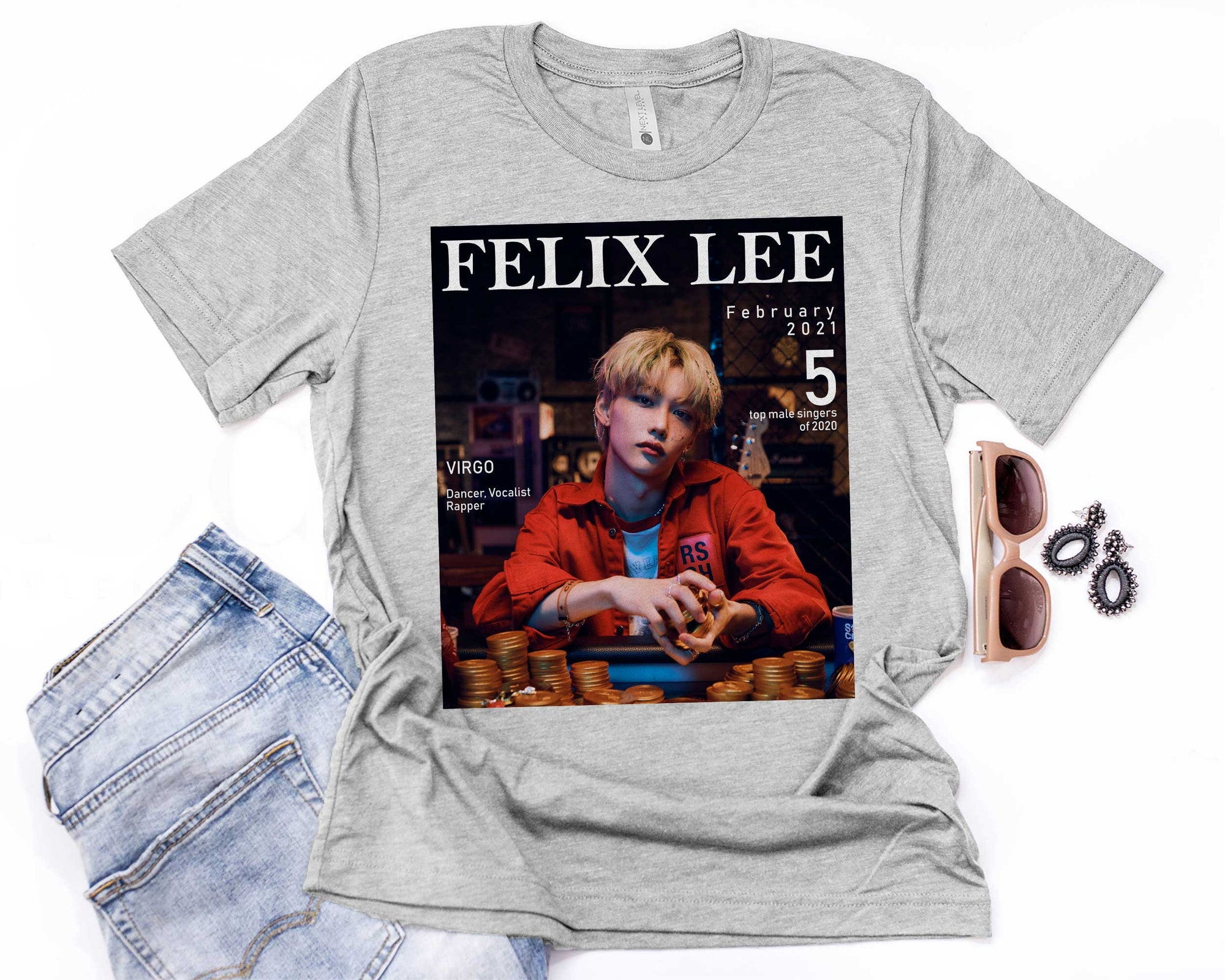 Felix Lee Stray Kids Shirt, Stray Kids Graphic Tshirt, Felix Lee Stray ...