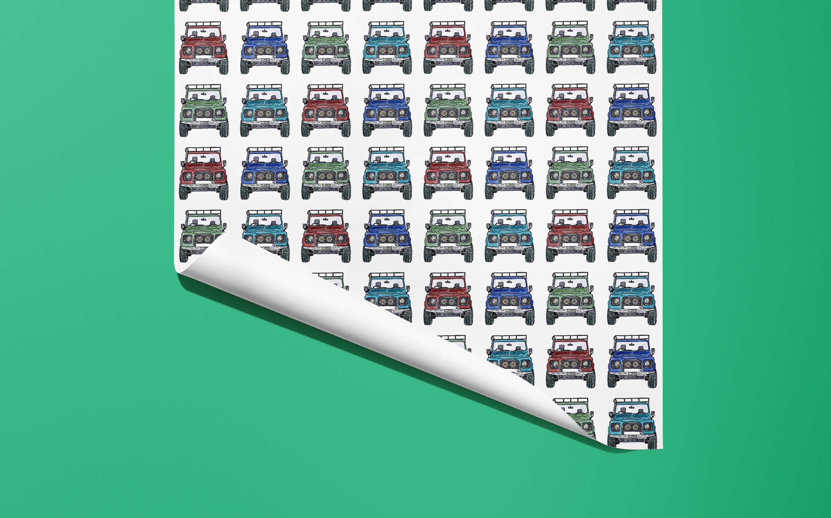 Landrover Defender Wrapping Paper