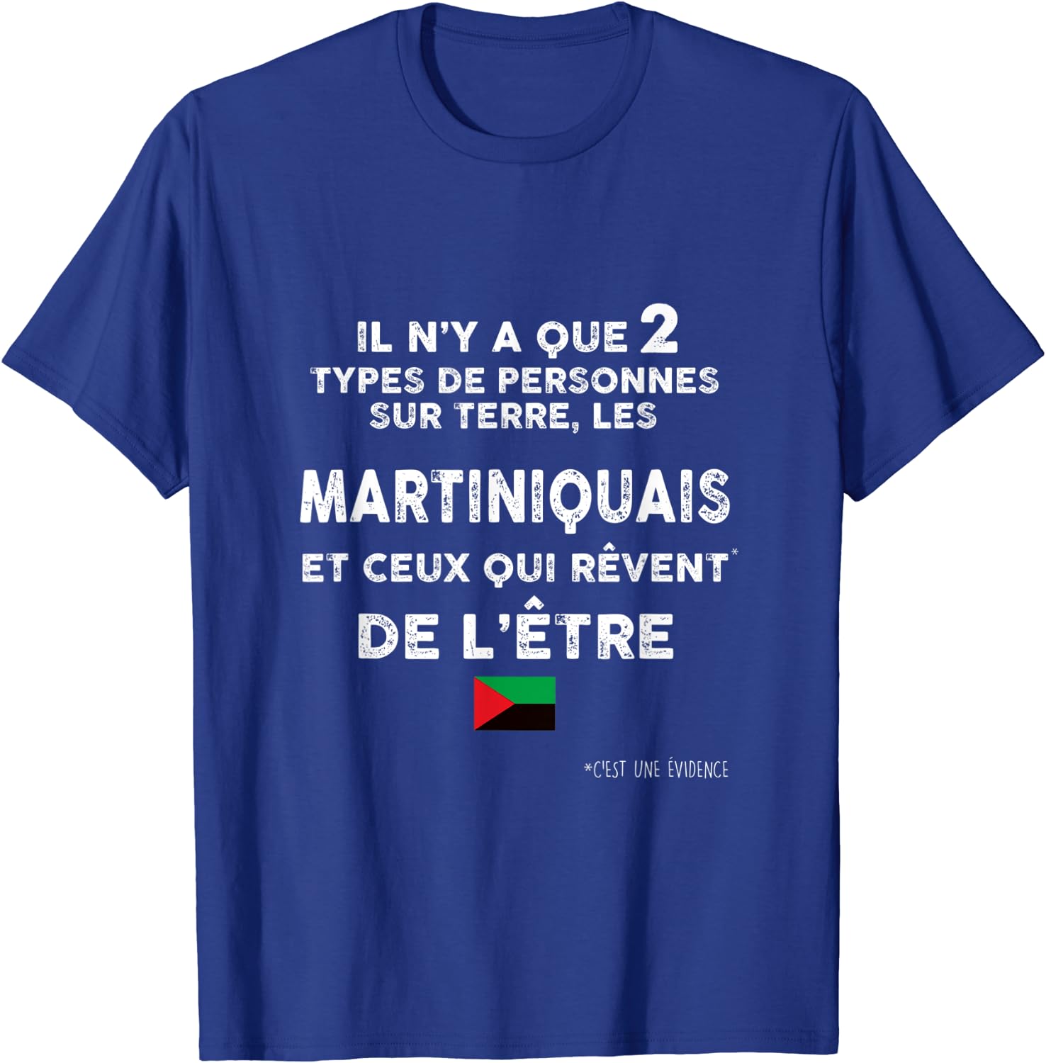 Cadeau Humour Homme Martiniquais Drapeau Martinique T-Shirt Conçu ...